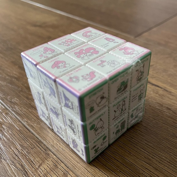 Sanrio | Toys | Sanrionwt Character Puzzle Cubepastel Colors | Poshmark